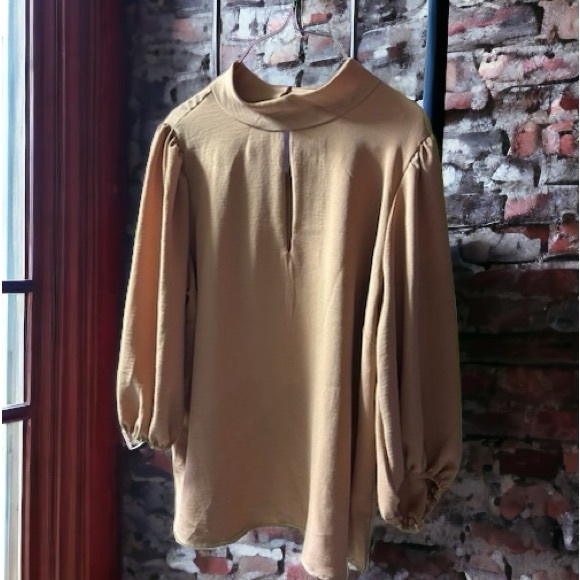 Misia | Tops | Misia Sheer Peach Color Blouse | Poshmark